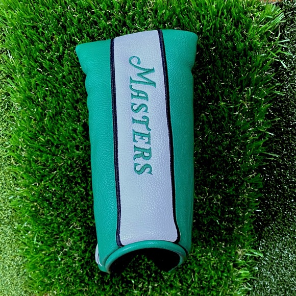 Masters | Other | Masters Green And White Blade Putter Headcover | Poshmark